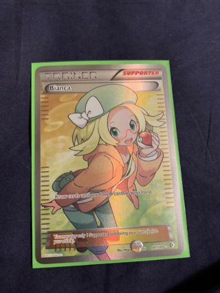 Bianca - 147/149 - Full Art Ultra Rare Boundaries Crossed Pokemon Card ...