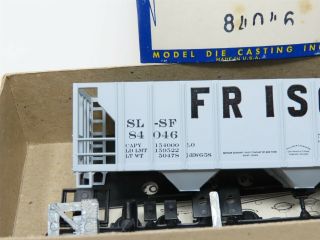 HO Scale Roundhouse MDC Kit SL - SF Frisco 2 - Bay Covered Hopper 84046 ...