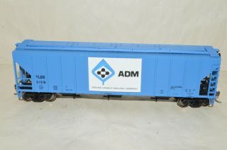 HO Scale Walthers ADM Archer Daniels Midland Grain Covered Hopper Car ...