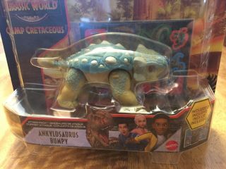 Ankylosaurus Bumpy Attack Pack Jurassic World Camp Cretaceous Mattel ...