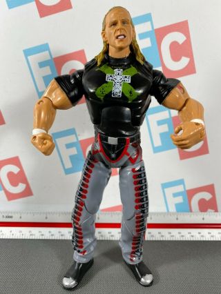 WWE Wrestling Jakks Deluxe Aggression Series 10 Shawn Michaels HBK ...