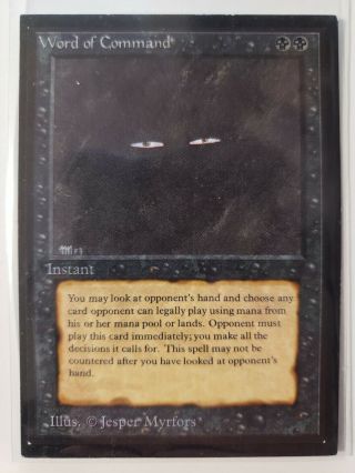 MTG Word Of Command X1 NM Collectors ' Edition Magic The Gathering ...