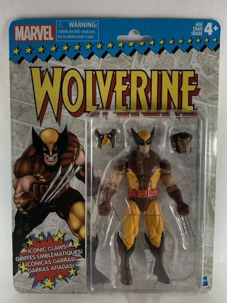 Marvel Legends Wolverine Retro Vintage Series Loose Figure | #33047240