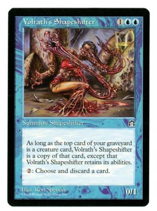Stronghold 4x Volrath ' S Shapeshifter X4 Mtg Magic (EX/SP) | #32114714