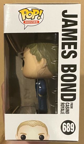 James Bond 007 Casino Royale Funko Pop Autographed/Signed Daniel Craig ...