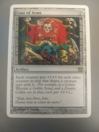 Coat Of Arms X1 Mtg Ninth 9th Edition Lp | #59741591