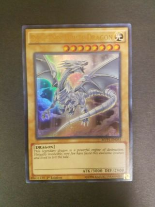 Four Holographic Blue - Eyes White Dragon Yugioh Cards | #32425052