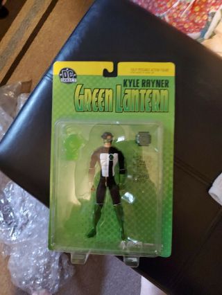 DC Direct Green Lantern Kyle Rayner Action Figure On Card Power Ring ...