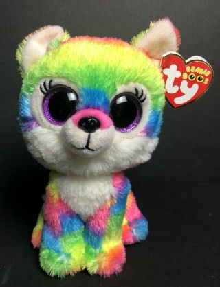 TY BEANIE BOO RIVER THE WOLF GREAT WOLF LODGE EXCL. 6 INCHES MWMT ...