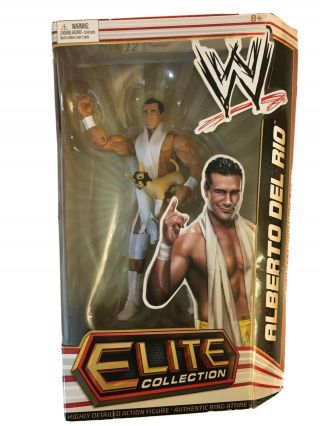 Wwe Mattel Elite Alberto Del Rio Series 12 Complete Vhtf Alberto El ...