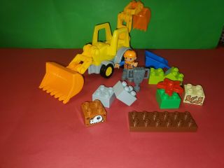 LEGO Duplo Backhoe Loader (10811) Complete (No Box, No Instructions ...