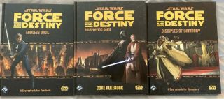 Star Wars RPG Force And Destiny Disciples Of Harmony Sourcebook For ...