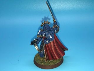 Warhammer 40k Primaris Captain In Gravis Armor PRO PAINTED And Based HQ ...