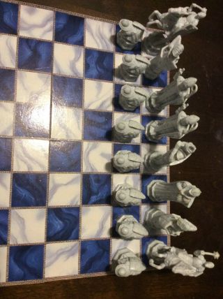 Harry Potter Wizard Chess Set Mattel 2002 Complete With Board And Box ...