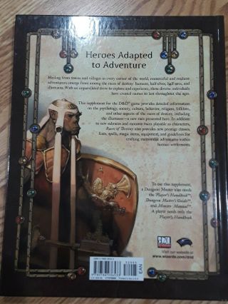 Dungeons & Dragons 3. 5 Races Of Destiny Hardcover | #33653752