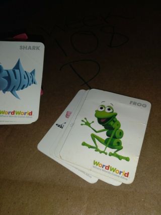 WORDWORLD Word Match Learning Game PBS Kids Replacement 37 Cards ...