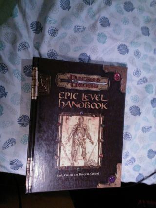 D&D Epic Level Handbook, Dungeons And Dragons 3rd Edition 2001 | #33720792