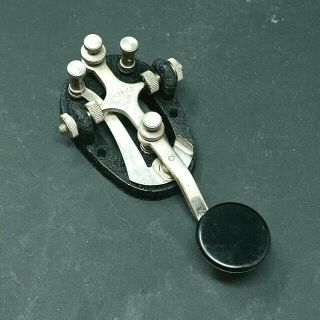 AMBASSADOR DELUXE H. S. K Vintage Telegraph Key - Morse Code Ham Radio ...