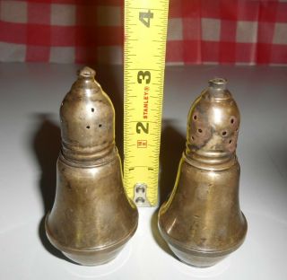 Sterling Silver Duchin Weighted Salt And Pepper Shakers Vintage | #44886354