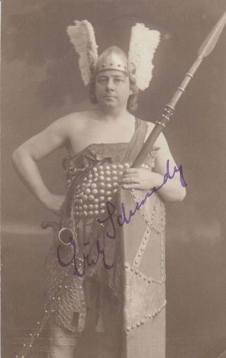 WOLFGANG WINDGASSEN Wagner SIEGFRIED Opera Singer Vienna Fayer Vintage ...