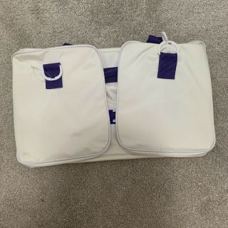 Vintage White Purple Wimbledon Lawn Tennis And Croquet Club Bag Gym ...