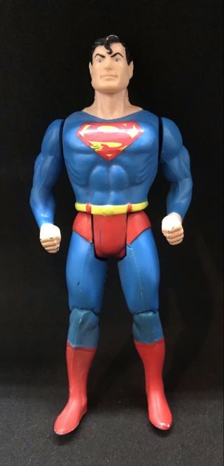 Superman Vintage Kenner DC Powers Action Figure 1984 80s Comics No Cape ...