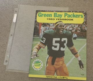 Vintage 1982 Green Bay Packers Yearbook | #5589845