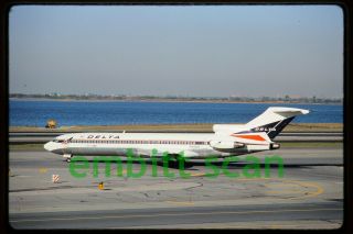Slide, Delta Air Lines Boeing 727 - 232 (N489DA) At Boston, 1977 ...