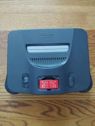 Vintage Nintendo 64 Console With Expansion Pack | #46585363
