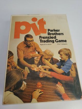 Vintage PIT Card Game - Parker Brothers 1973 - COMPLETE | #33746657
