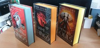 Jenn Lyons: THE RUIN OF KINGS/NAME OF ALL THINGS/MEMORY OF SOULS SIGNED ...