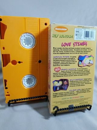 Hey Arnold Love Stinks. Rare Vintage VHS Nickelodeon | #47523333
