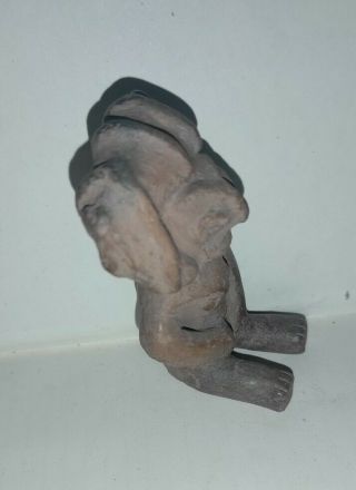 Rare Ancient Pre Columbian Valdivia Seated Figure | #58782781