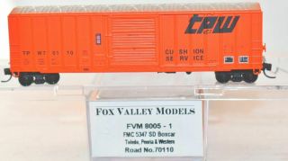 Toledo, Peoria & Western 70111 Boxcar Fox Valley Models 8005 - 2 N ...