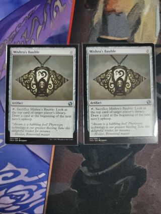 Mishra ' S Bauble Foil Iconic Masters MTG Magic The Gathering NM ...