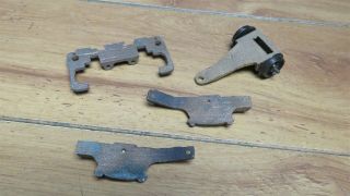 O SCALE 2 RAIL STEAM ENGINE TRUCKS PARTS CAST BRASS 600558 | #59718914