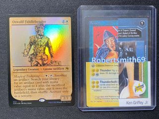 MTG Oswald Fiddlebender - FOIL, Showcase - Adventures In The Forgotten ...