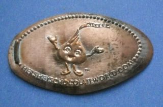 Hershey ' S Chocolate World Elongated Penny PA USA Cent Souvenir Coin ...