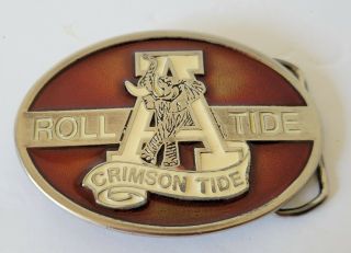 University Of Alabama Crimson Tide Belt Buckle Made In USA 2370 | #60460646