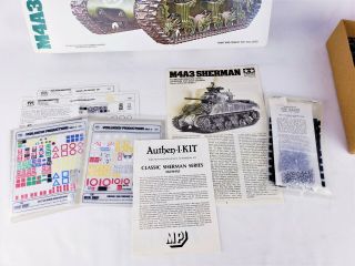 Pro Start: TAMIYA US Medium Tank M4A3 Sherman 1:35 Kit 35122 (1981 ...