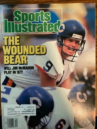 August 24, 1987 Jim McMahon Chicago Bears Sports Illustrated | #5795948