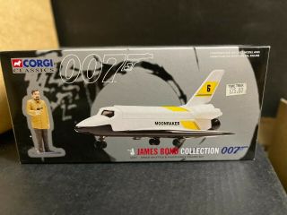 CORGI Boxed JAMES BOND 007 MOONRAKER Space Shuttle Model & Drax ...