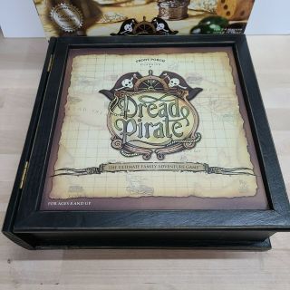 Dread Pirate Wooden Case Bookshelf Edition Board Game 100 COMPLETE ...