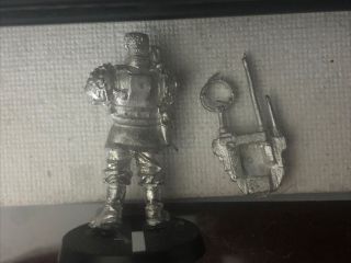 Warhammer 40k Regimental Advisor Master Of Ordinance Vox Caster Metal ...
